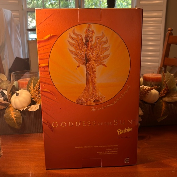 Bob Mackie | Other | Goddess Of The Sun Barbie By Bob Mackie 995 Mattel ...
